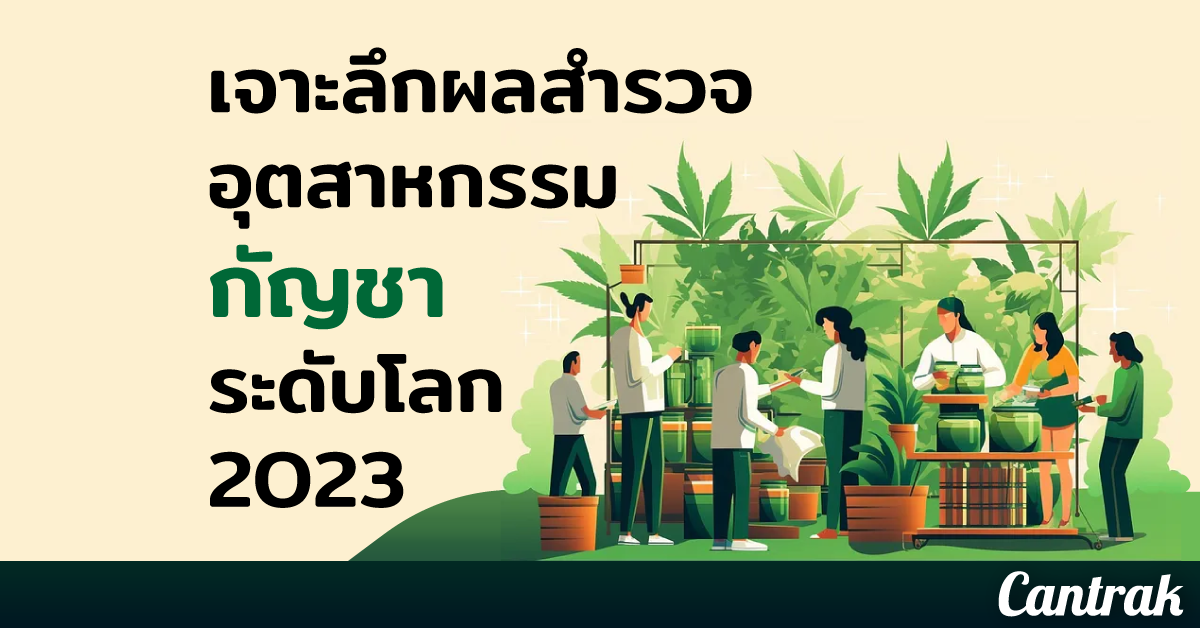 เจาะลึกผลสำรวจอุตสาหกรรมกัญชาระดับโลก 2023 | by Cantrak | Medium