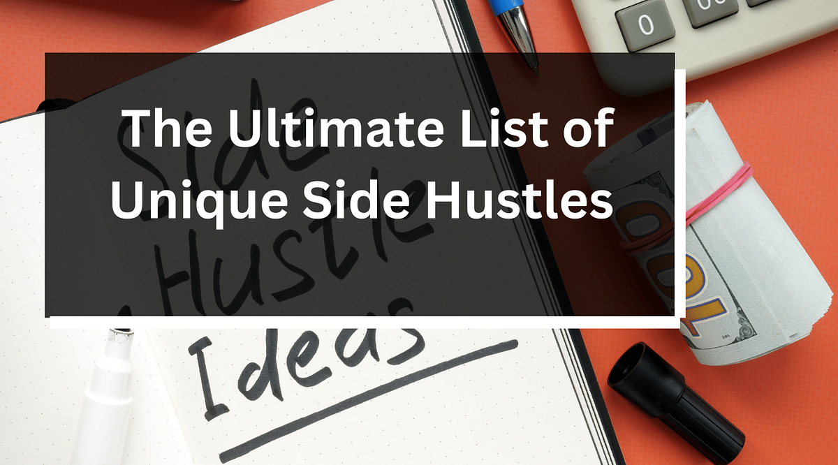 Side Hustle Ideas That Will Earn You Big Bucks | by Jason Provencio ...