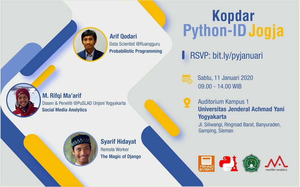 Kopdar Python-ID Jogja. The Magic of Django | by Ai Jogja | aijogja