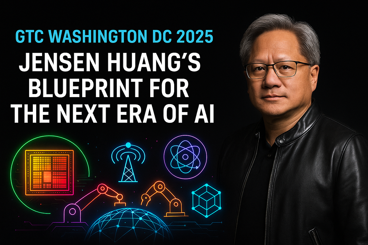 🚀 GTC Washington DC 2025: Jensen Huang’s Blueprint for the Next Era of ...