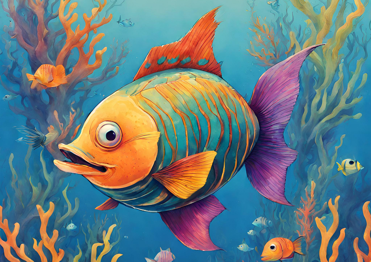 A Fish Takes a Risk. Read a risky narrative through the… | by Jia ...