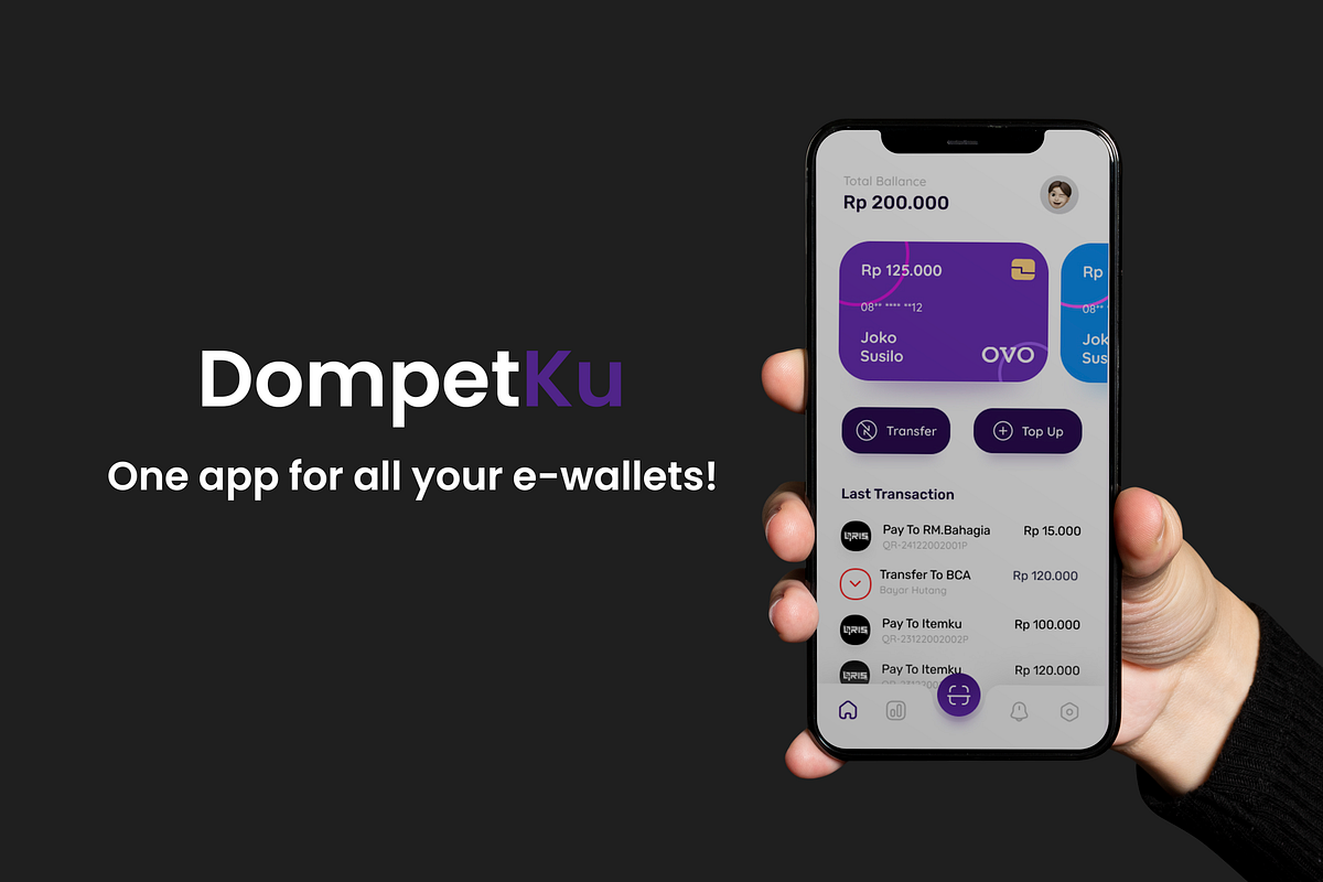 “DompetKu: Solusi Mudah untuk Mengelola Beberapa Akun E-Wallet dalam ...