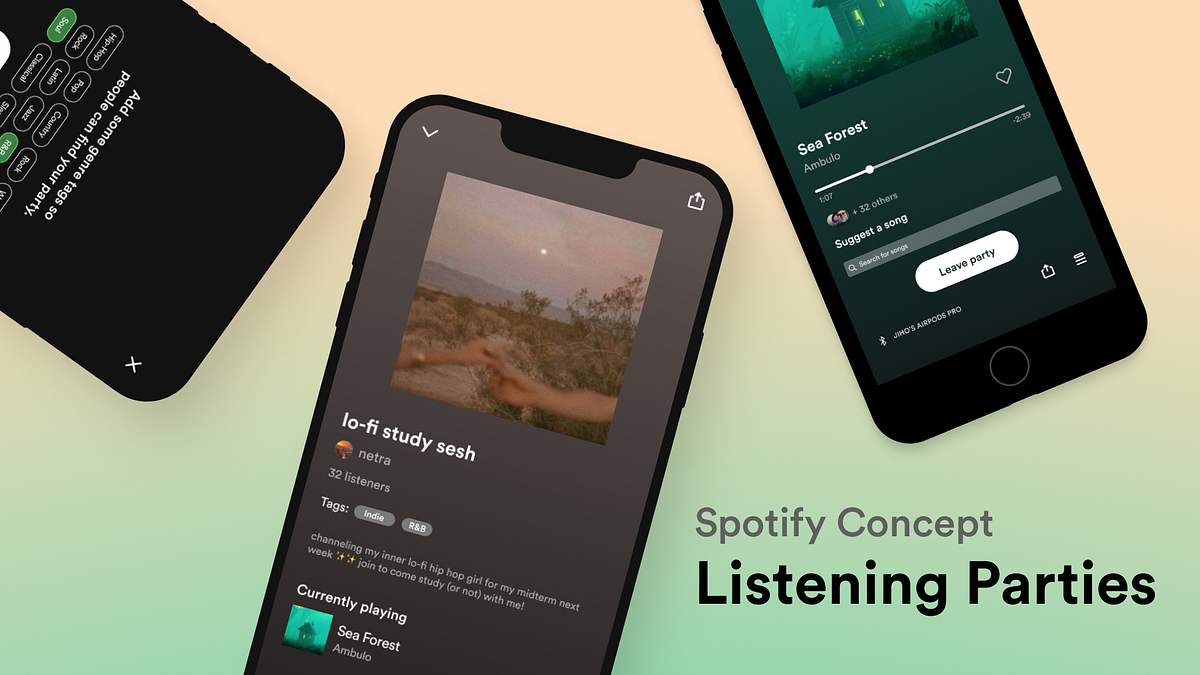Spotify parties: Designing a social mode of music discovery | by Jiho ...