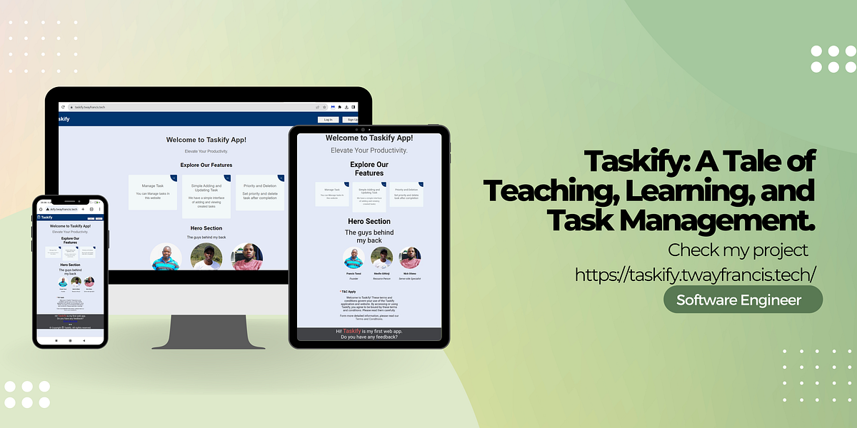 Taskify: A Tale of Teaching, Learning, and Task Management. | by ...