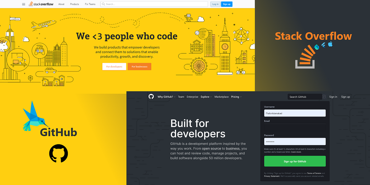 Getting Most out of GitHub & Stack Overflow — Flutter Beginner | by ...