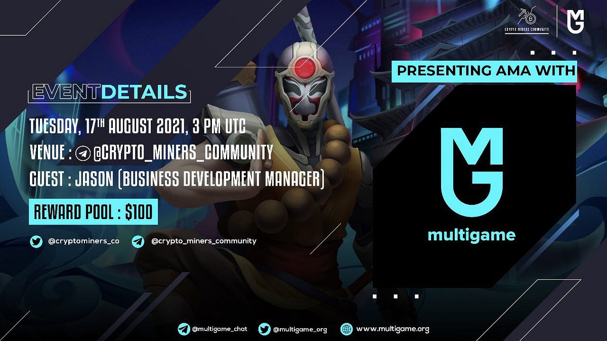 AMA RECAP. CRYPTO MINERS X MULTI GAME | by CRYPTO MINERS | Medium