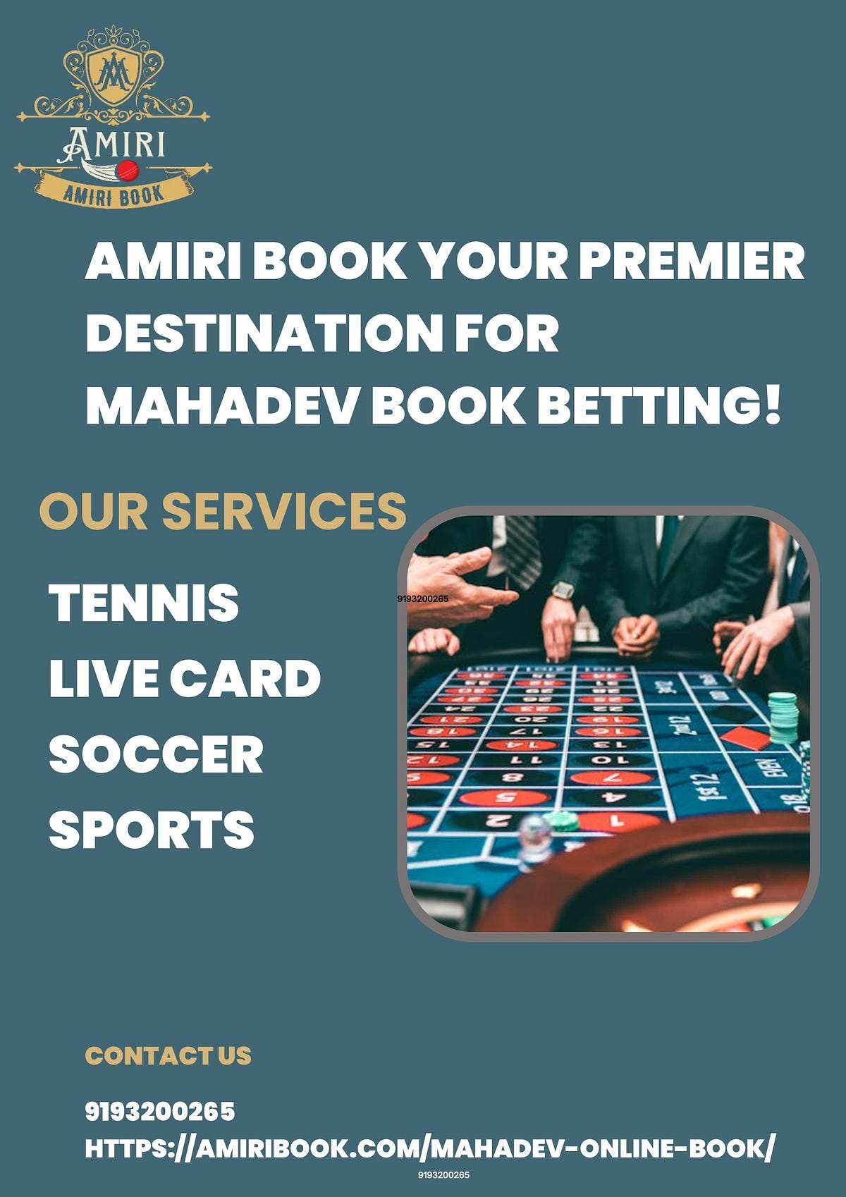 Amiri book Your Premier Destination for Mahadev Book Betting! - Amiri Book - Medium