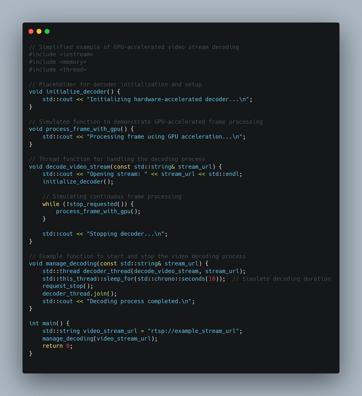 Video Stream Decoding with Advanced C++: A Leap Beyond OpenCV | by Tanvir Tabassum | Apr, 2024 ...