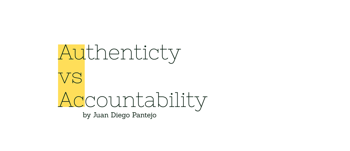 Authenticity vs Accountability. 86 percent of consumers say that… | by ...