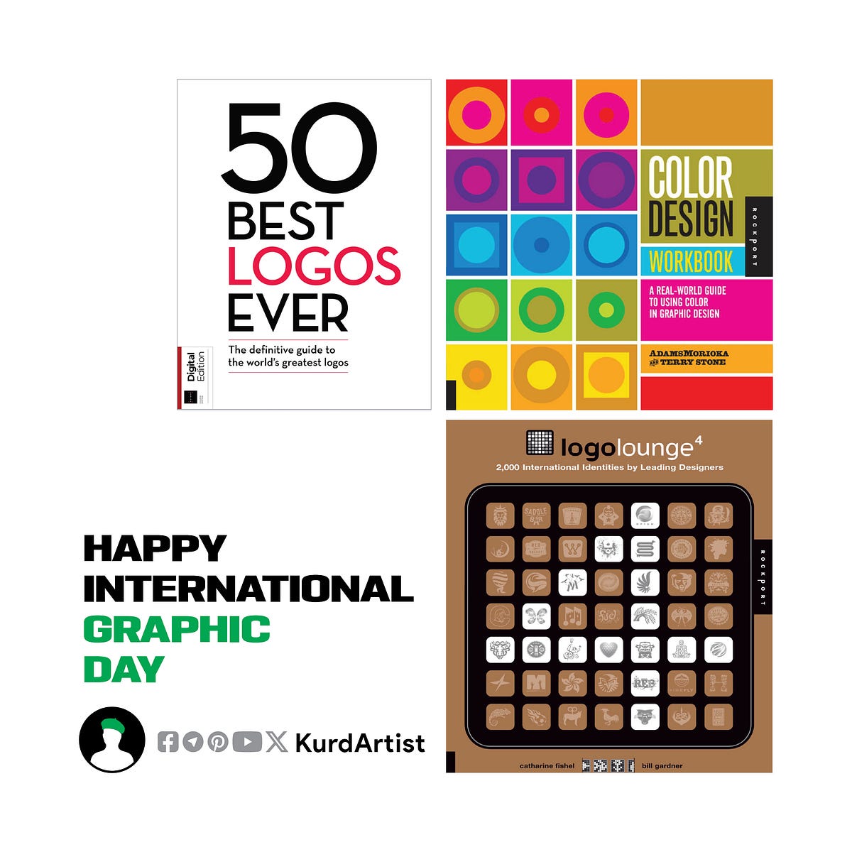 Happy International Graphic Day 2024 - Kurd Artist - Medium