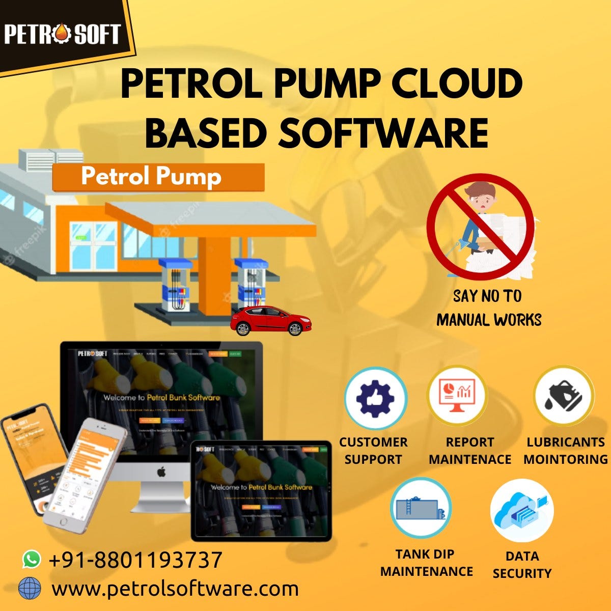 Petrol Pump Software - sree takeoff - Medium