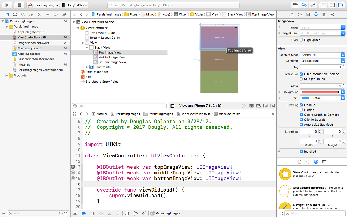 Using the iPhone Camera in your App (Swift 3) | by Doug Galante | Medium