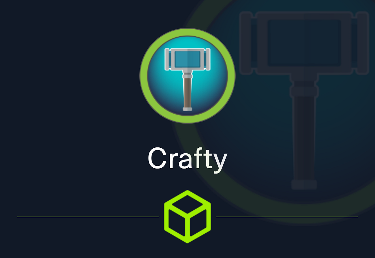 Crafty Wiretup (HTB series). Machine link… | by M.Hani | Medium