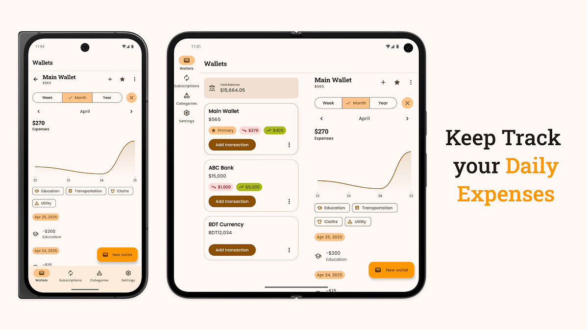 5 Best Free Expense Tracker Apps for Android with Material Design | by ...