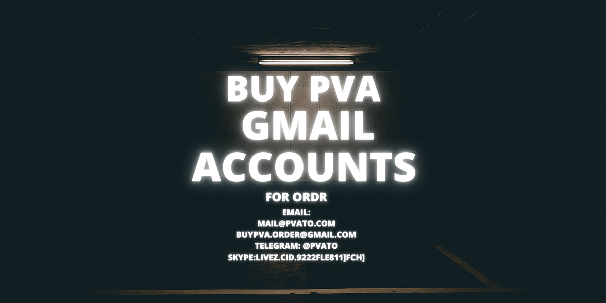 Buy Gmail Pva Accounts. When it comes to building a successful… | by ...