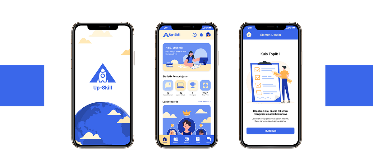 Up-Skill, Platform Belajar Online –UX Case Study | by Jessica Elizabeth ...