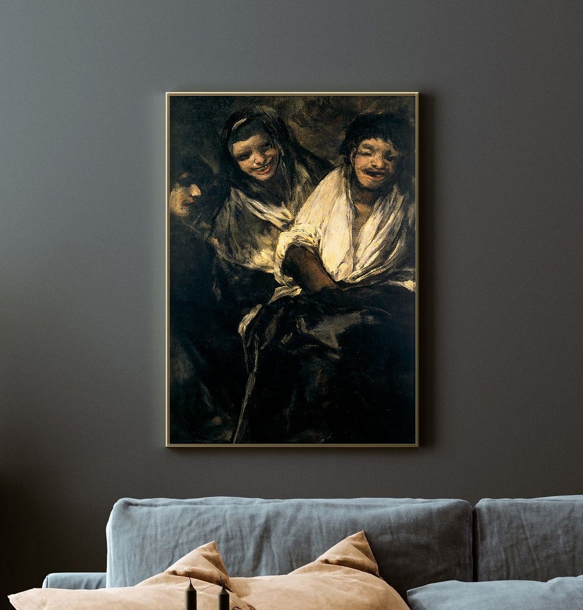 Francisco Goya — Man Mocked by two Women (1823) | by Buğrahan Yıldırım ...