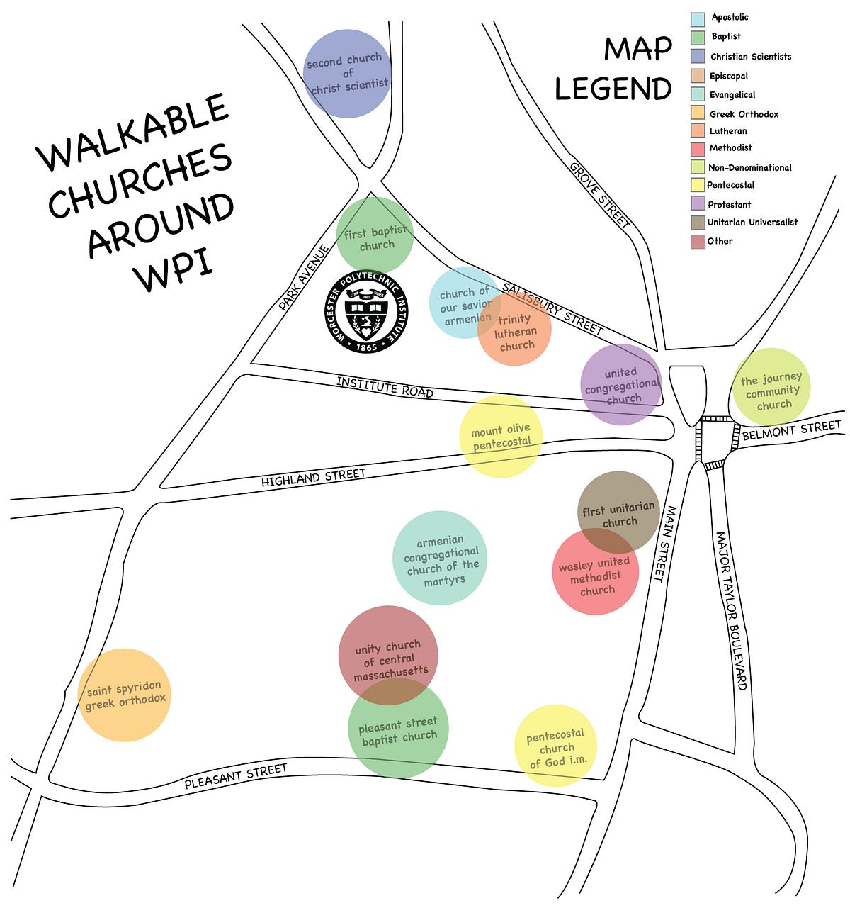 Finalized Map. After Monday, Maiya and I had lots of… | by Natasha ...