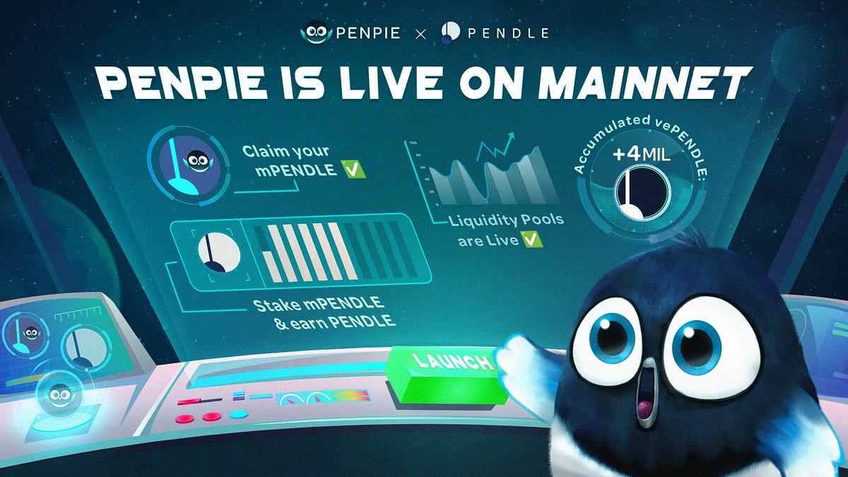 Unleashing Potential: Penpie is Now Live on Ethereum and Arbitrum Mainnet | by Magpie | Penpie