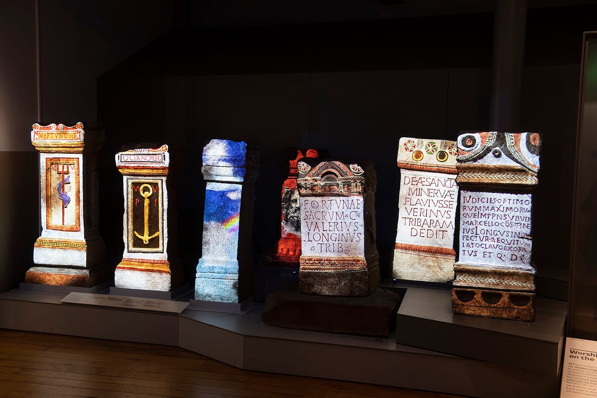 Why Roman stones were more colourful than you realised… | by North East ...