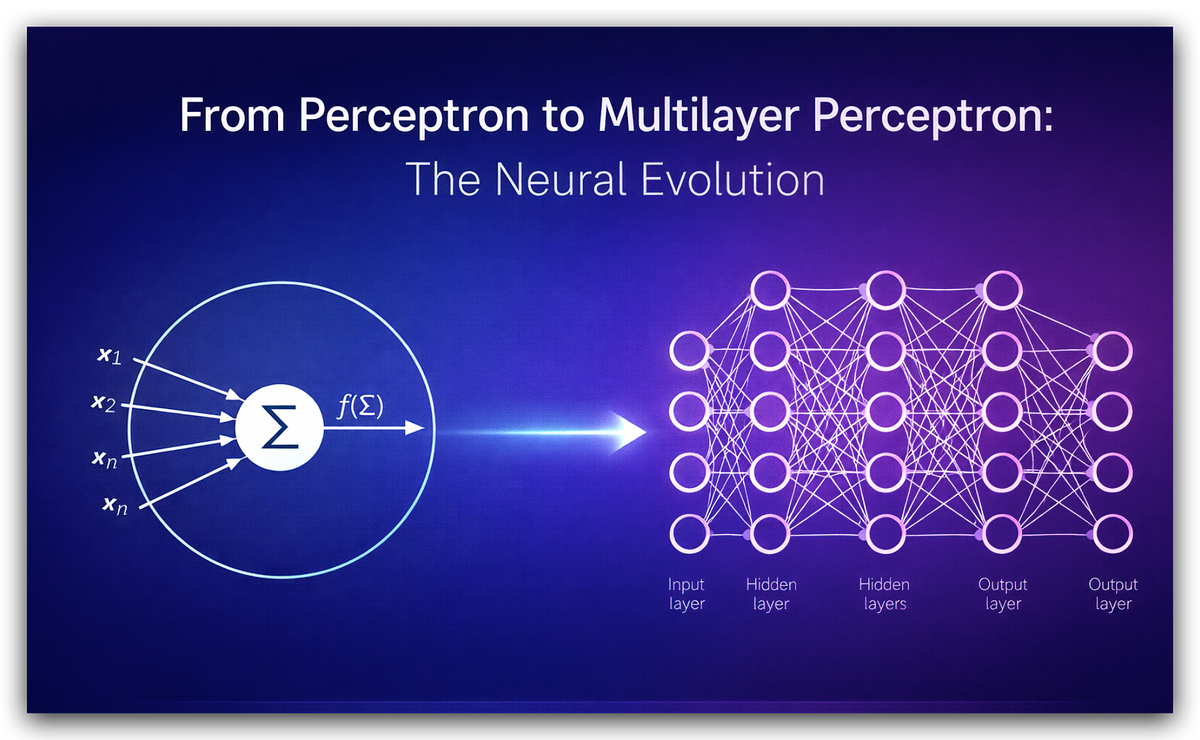 From Perceptron to Transformers. Understanding how AI actually learns ...