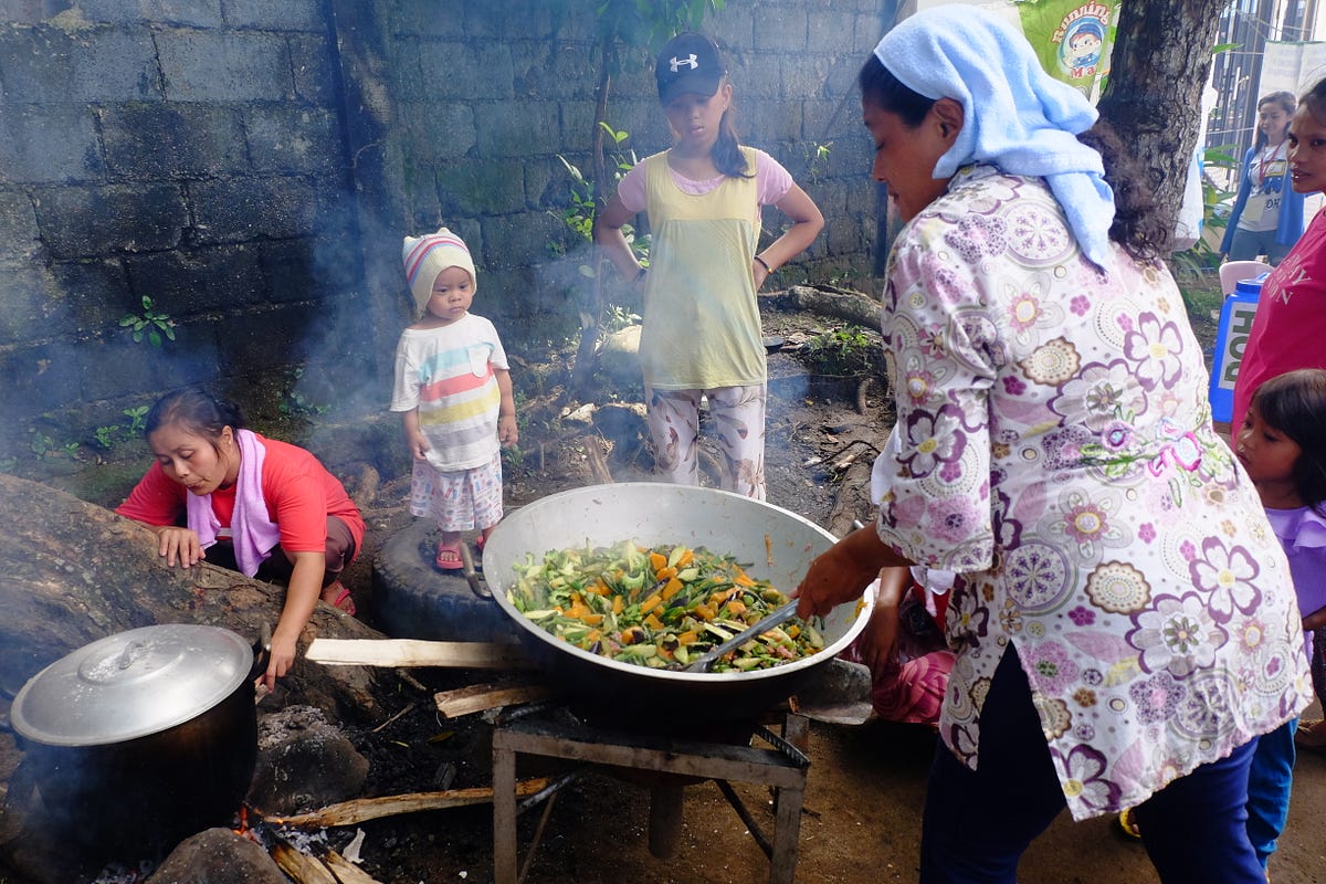 Community kitchens in evacuation centers help prevent malnutrition ...