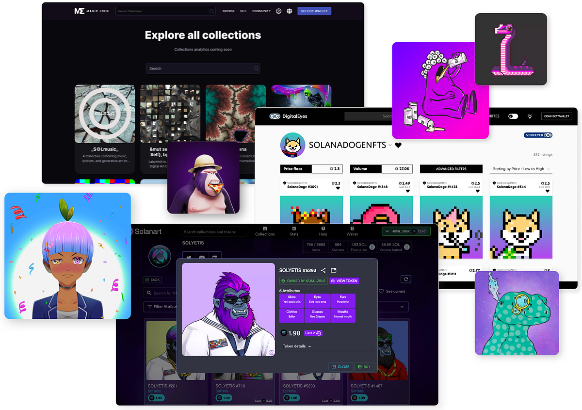 A Buyer’s Guide to NFTs on Solana | by Christian Jensen ...