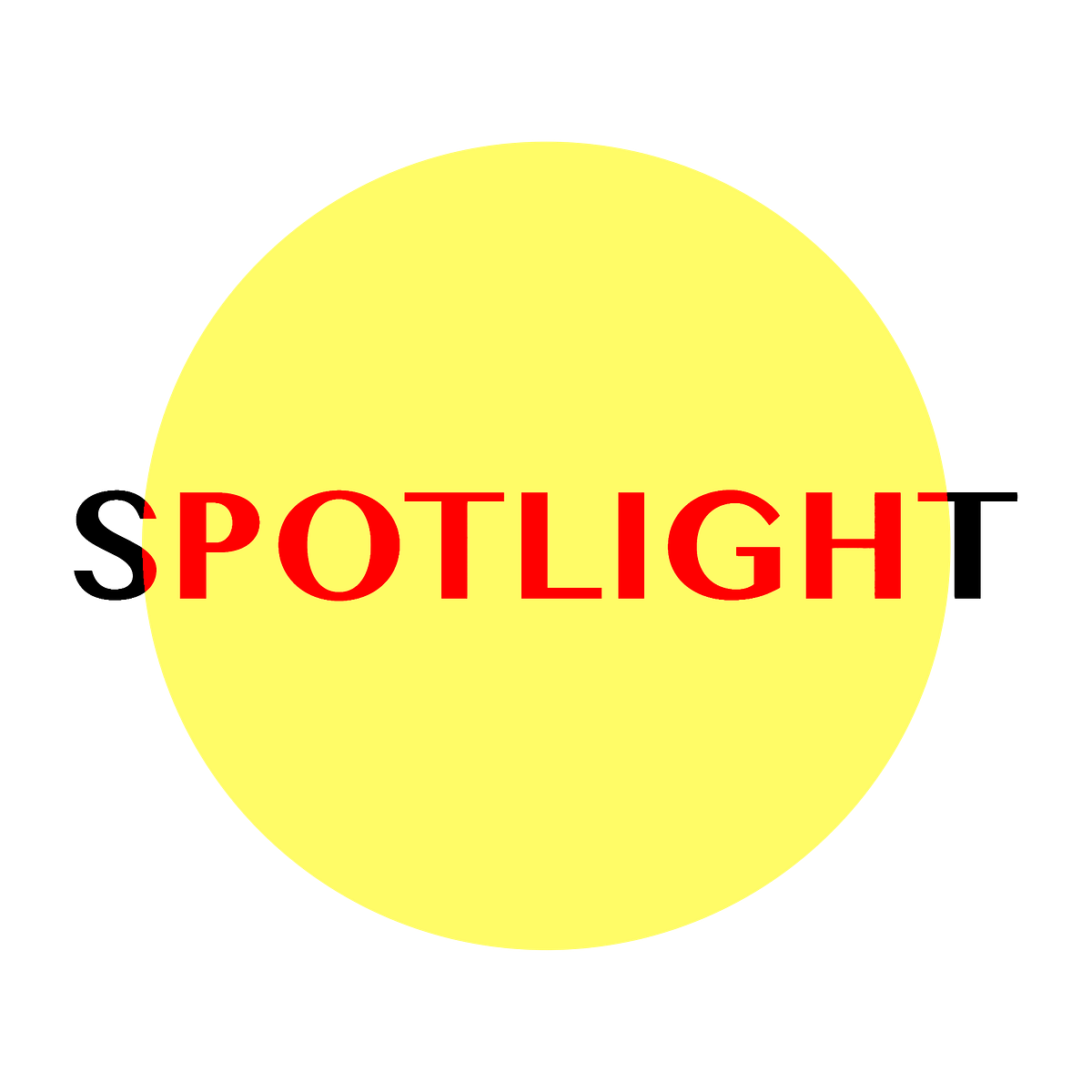 People following Spotlight