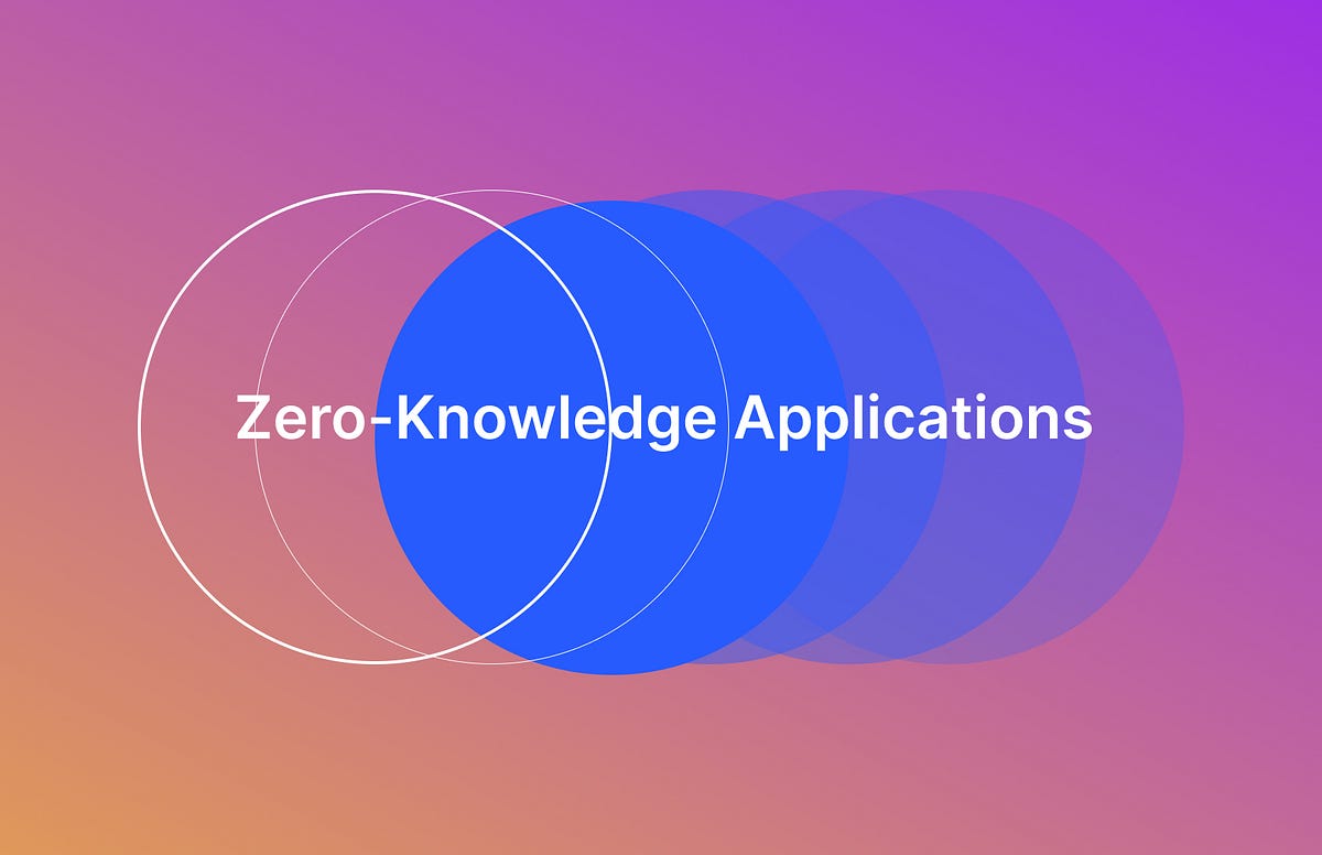 What is zero-knowledge applications?Aleo | by Mykhailo | Medium