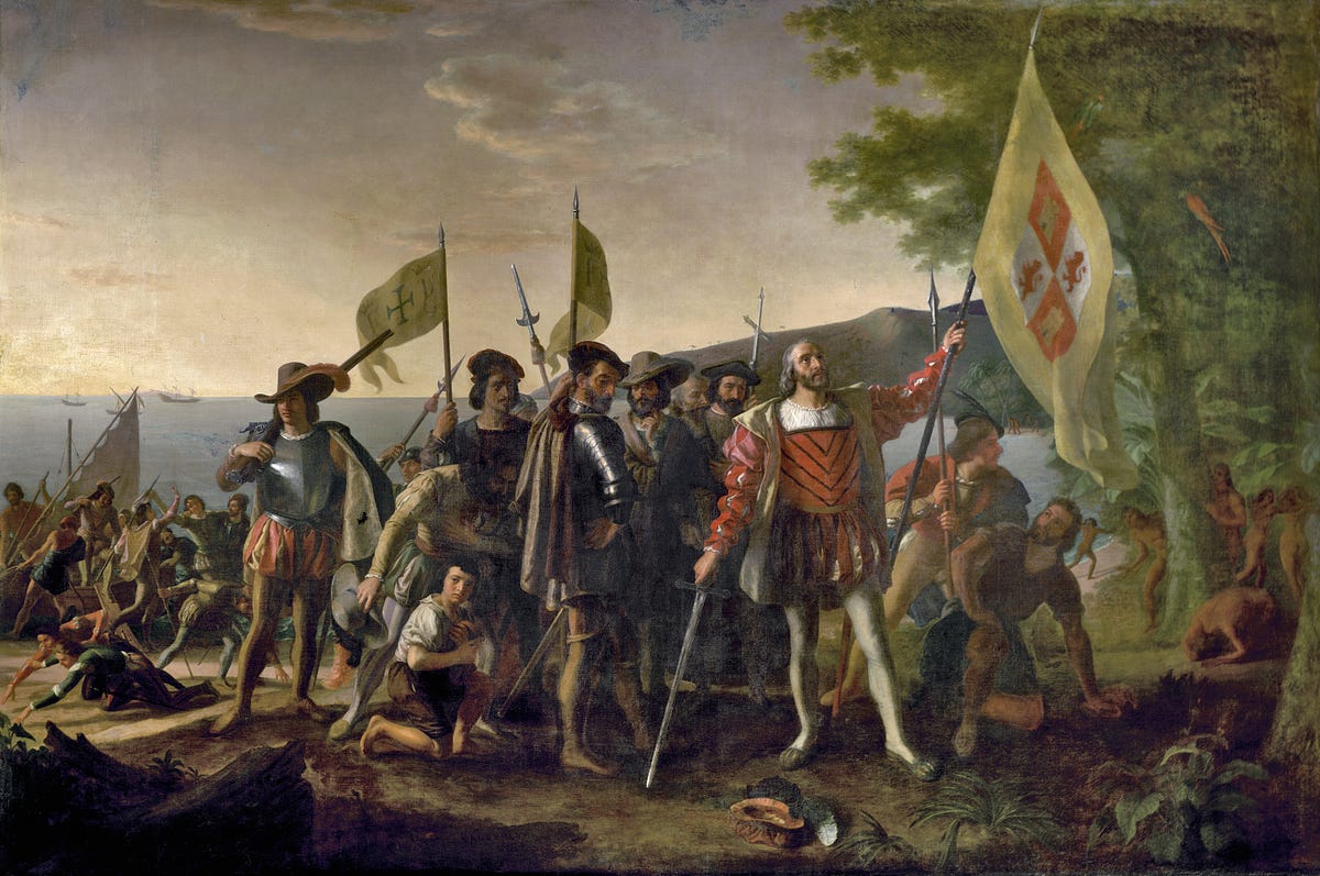 The Arrest and Downfall of Christopher Columbus | by Grant Piper | Medium
