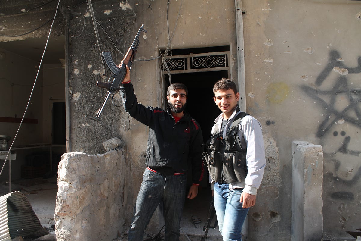 Al Queda in the Flesh. The white building down the street to… | by ...