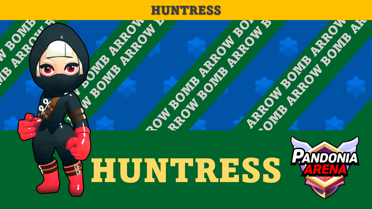 [Character introduction] HUNTRESS - Pandonia Arena Official - Medium