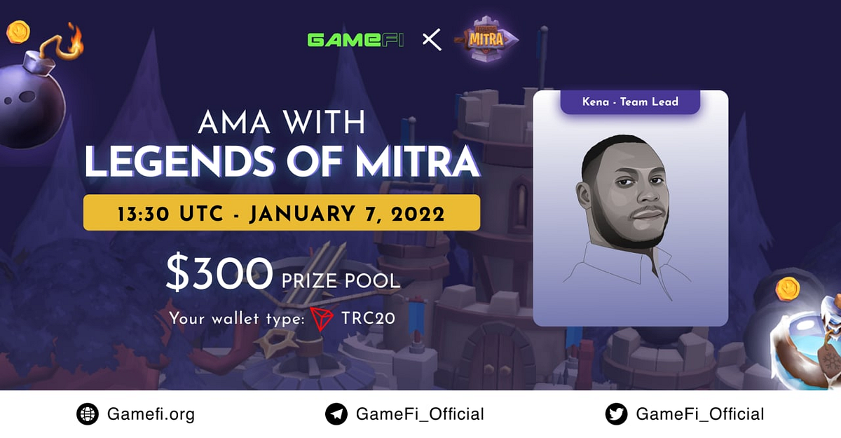 AMA Recap: Legends of Mitra x GameFi | by EMI | GameFi Official | Medium
