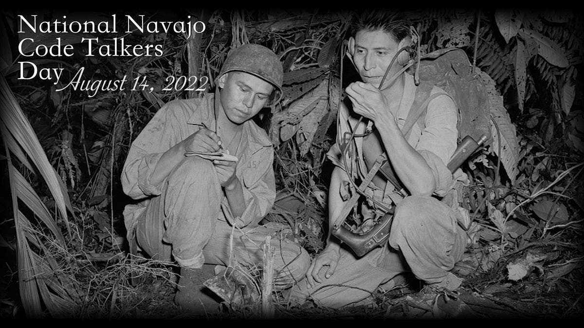 Navajo Code Talkers Day. The Texas Veterans Land Board (VLB)… | by ...
