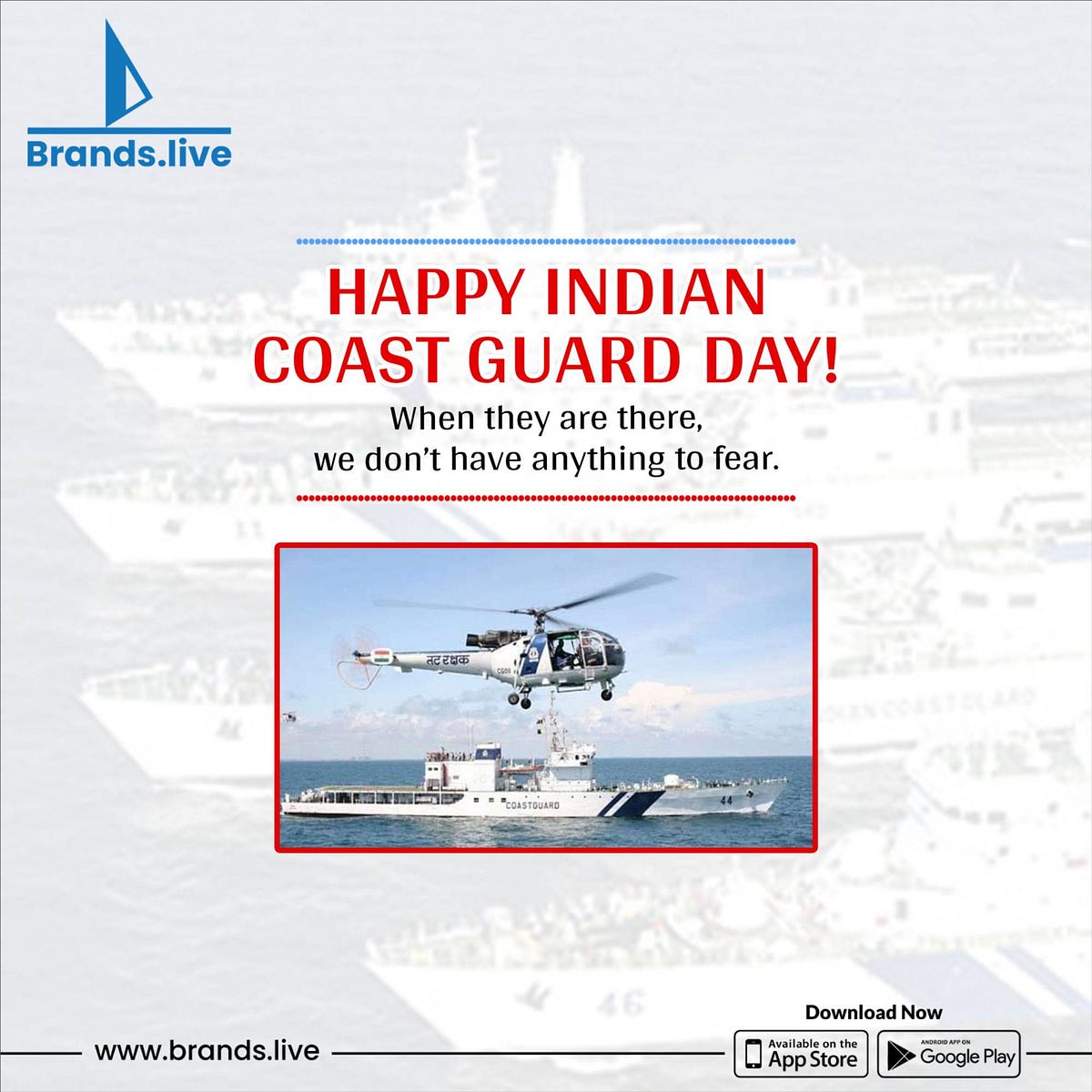 Guardians of the Seas: Celebrating Indian Coast Guard Day Templates ...