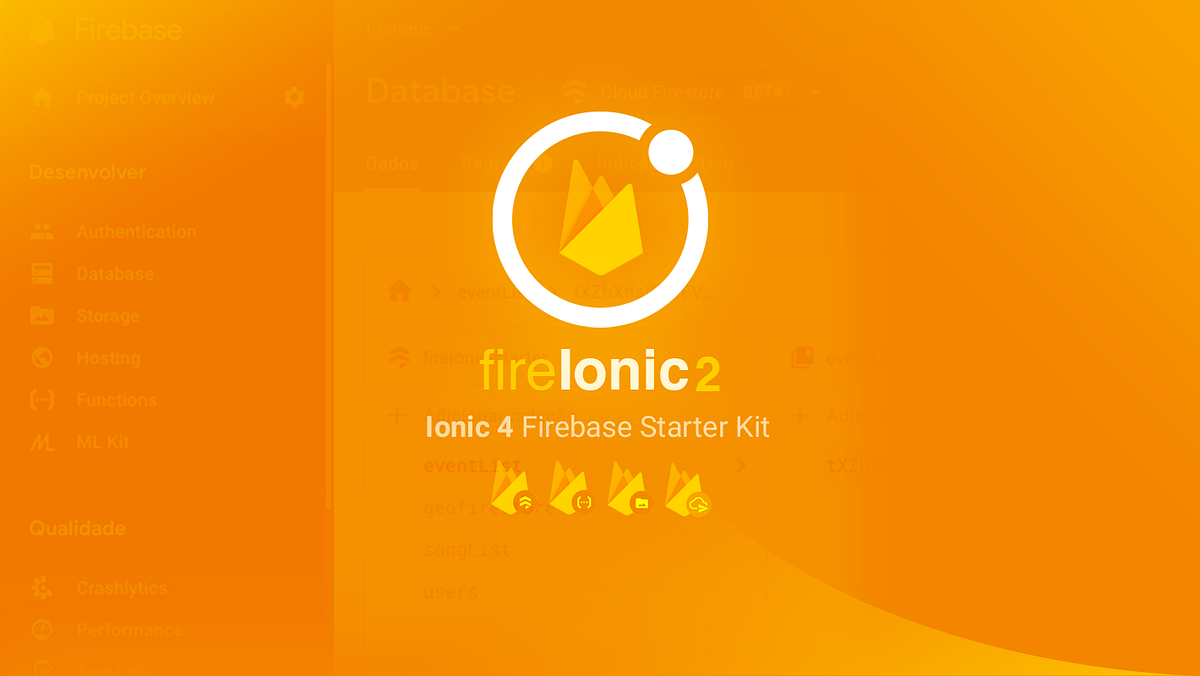 fireIonic 2 — Ionic 4 Firebase Starter Kit | by Ionic Theme | Medium