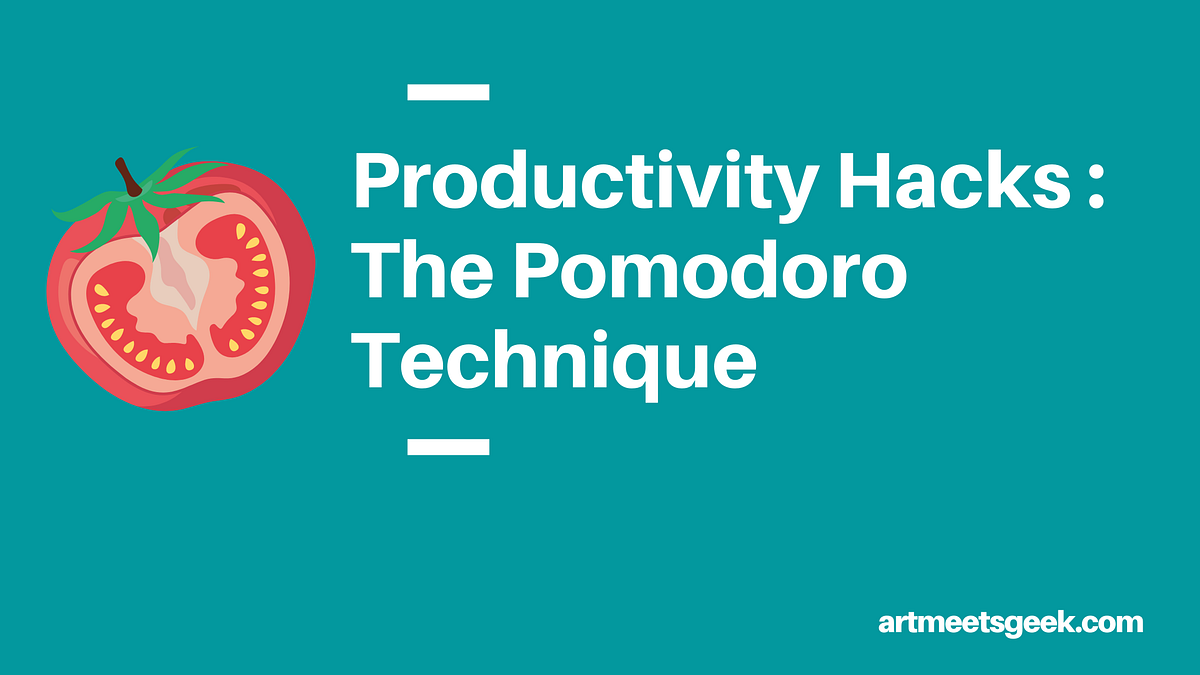 Productivity Hack: The Pomodoro Technique | by Verity Griscti | Medium