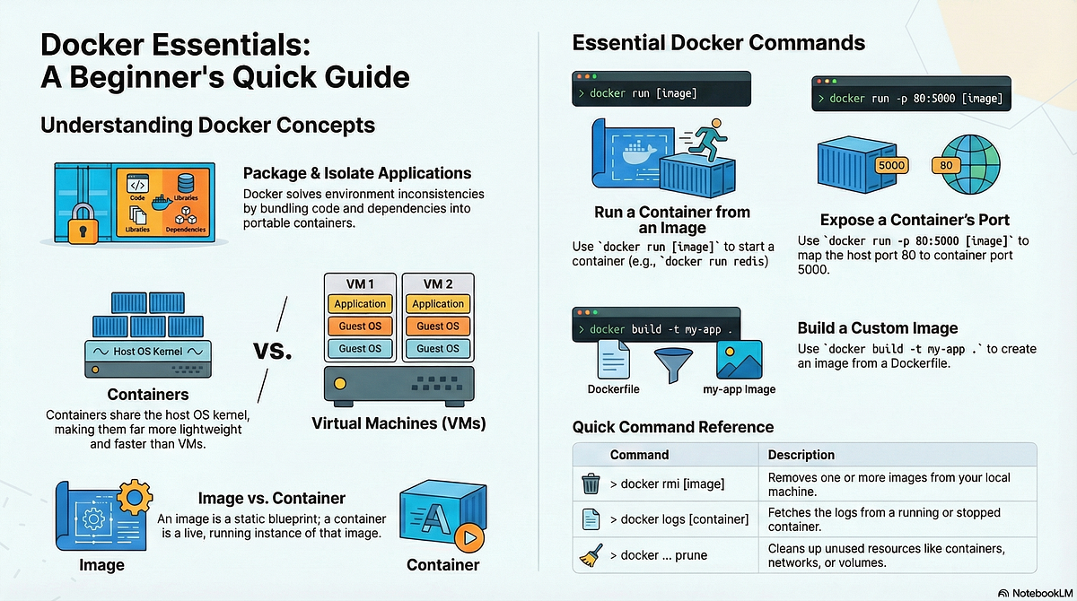 🐳 Demystifying Docker: 5 Foundational Concepts for Beginners | by POLU NANDEESWAR REDDY | Dec ...