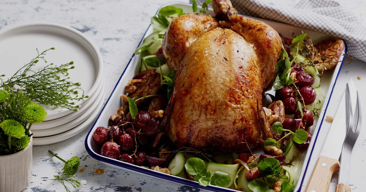 Master the Art of Quick-Roasted Chicken with Potatoes, Onions, and ...
