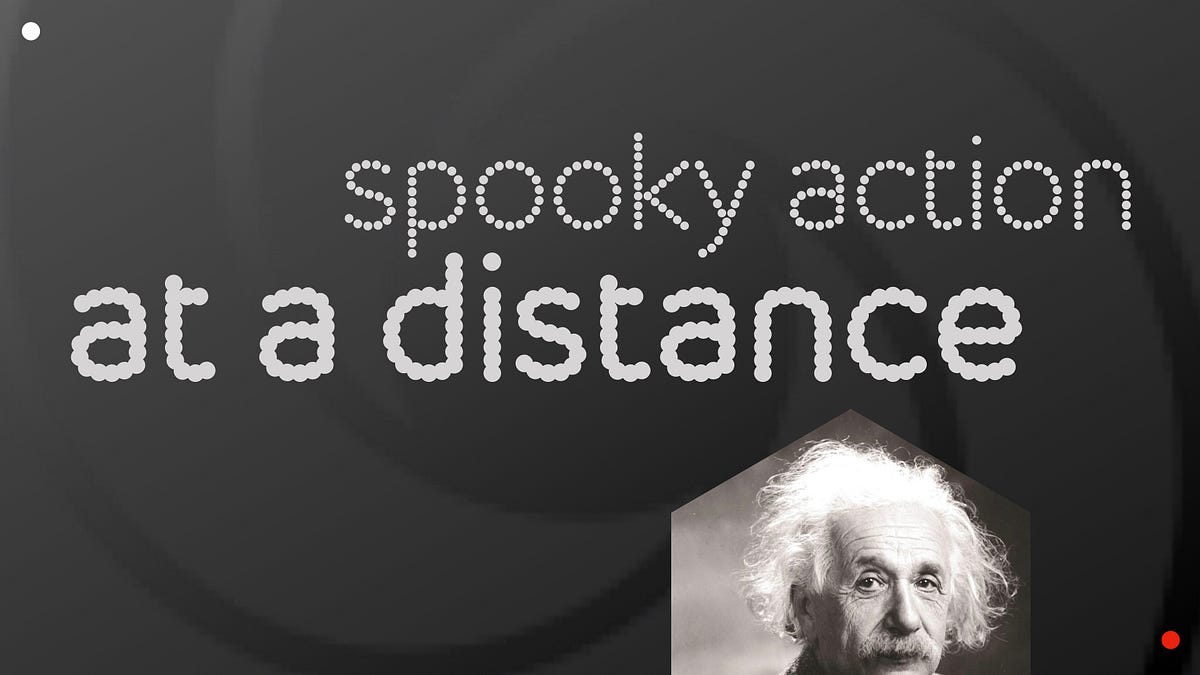 Spooky Action at a Distance. or Alice & Bob — a love story | by Timothy ...