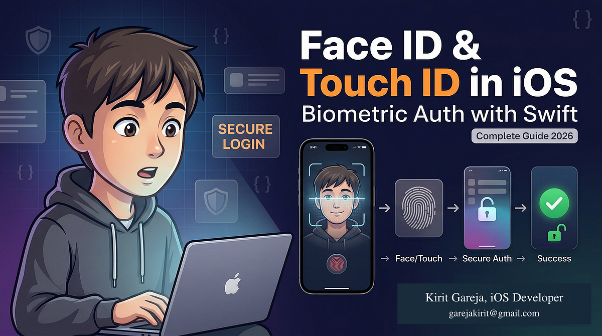 Implement Face ID & Touch ID in iOS (Swift 2026): Complete Guide to ...