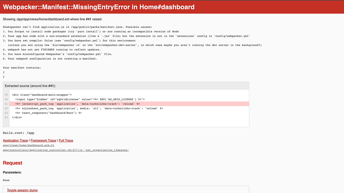 Webpacker Manifest Error solved using Docker in M1 chip | by Somin | Medium