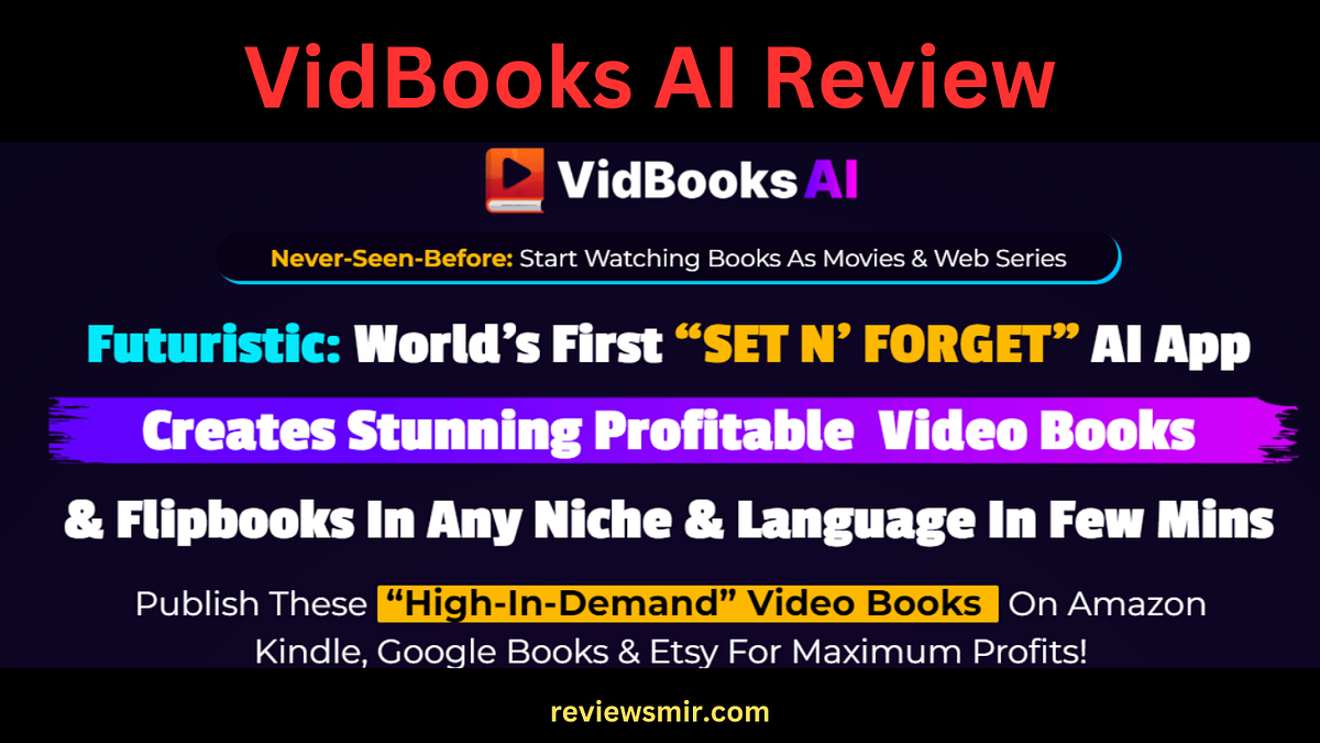 VidBooks AI Review- AI Powered Video Books Maker App! | by Mazedul ...