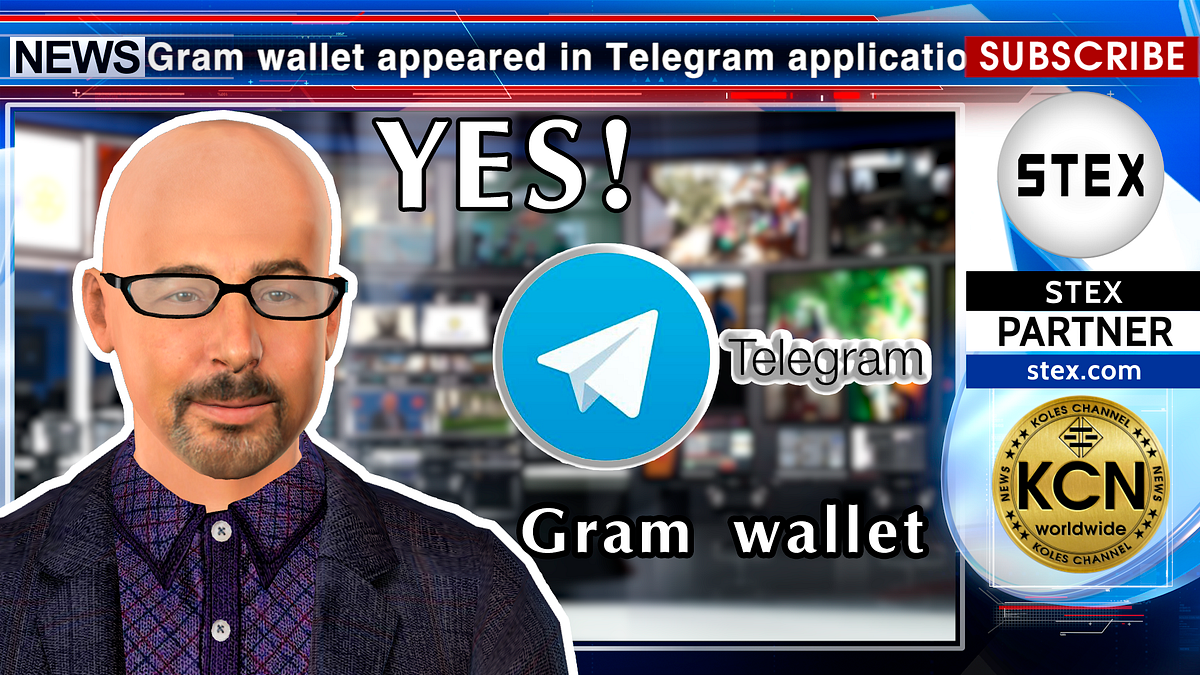 KCN Gram wallet appeared in Telegram | by KCN_media | Medium