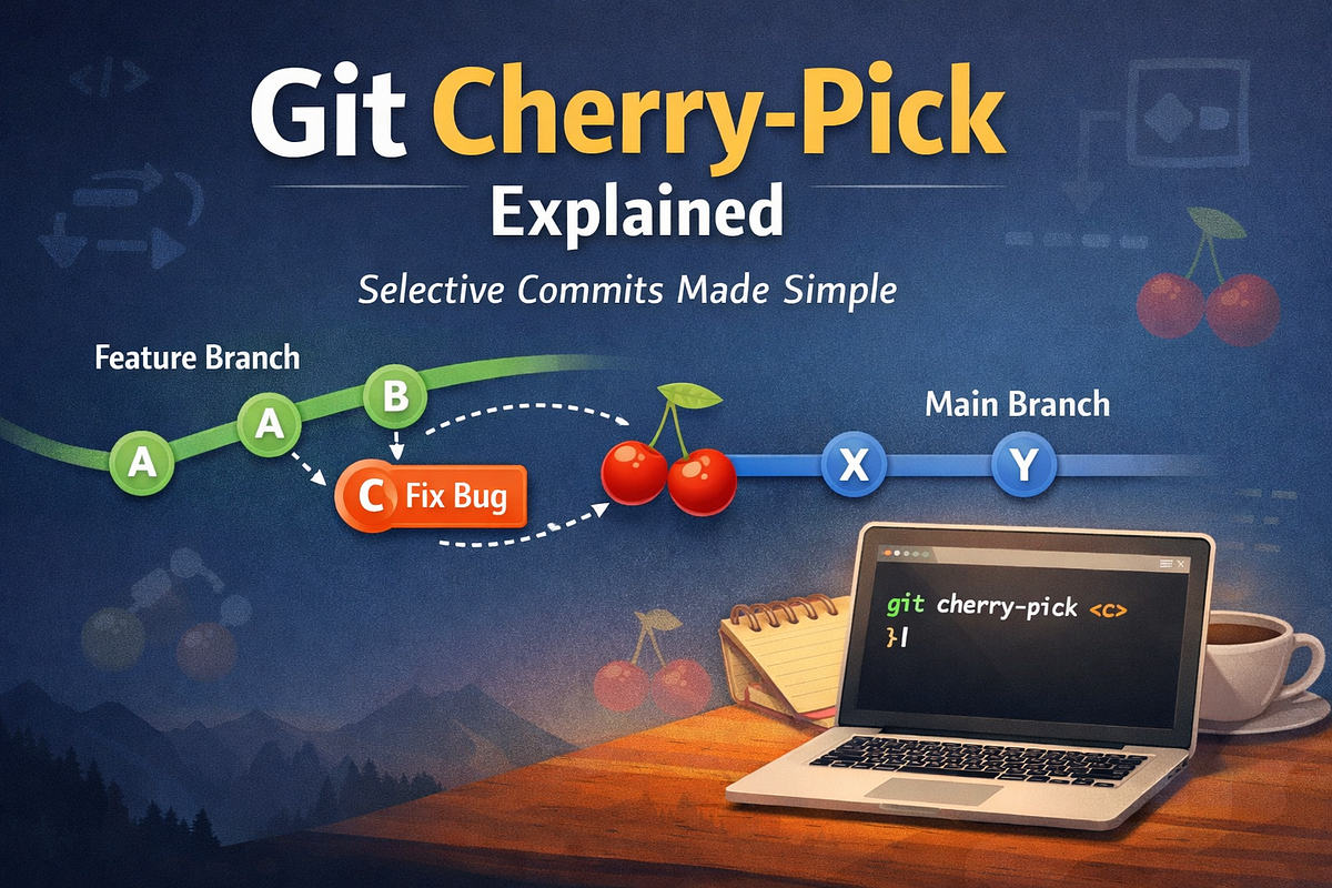 Git Cherry-Pick Explained: Selective Commits Made Simple | by HITHAISH ...