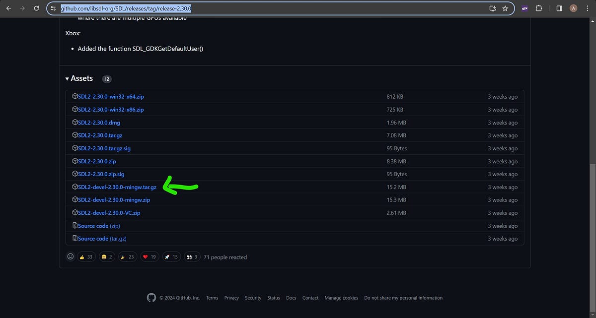 Setting up SDL2 on windows with MinGW | by Atuokwu Fortune | Medium
