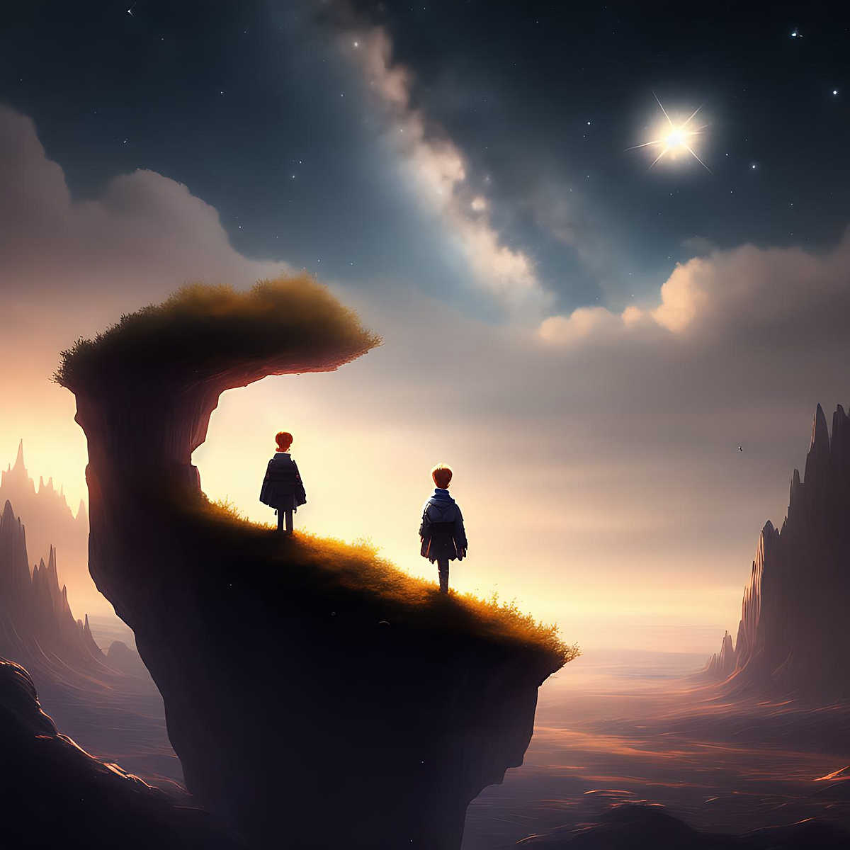 “The Lonely Star”:. In a distant corner of the universe… | by ...