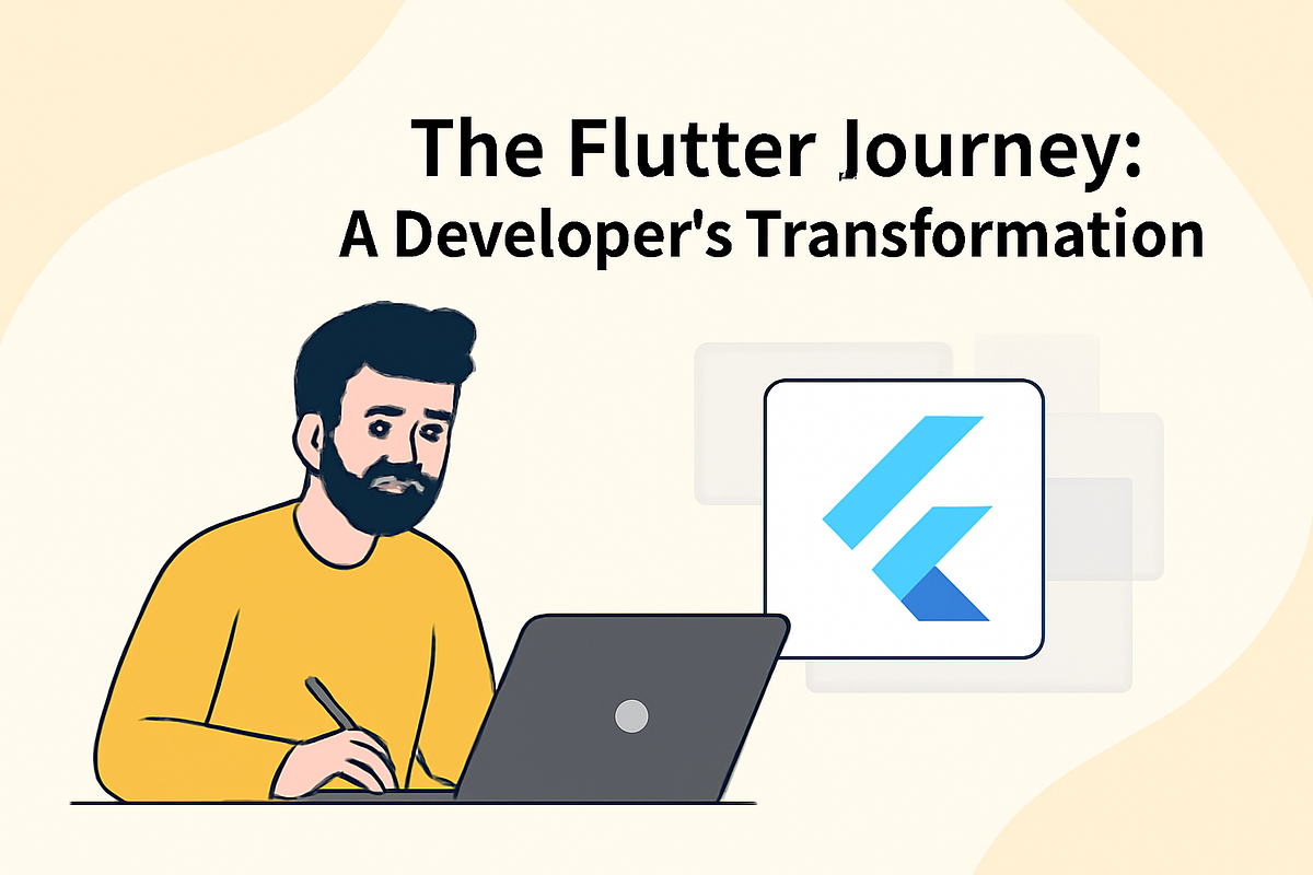 The Flutter Journey: A Developer’s Transformation | Flutter App Development | Abhishek Sharma ...