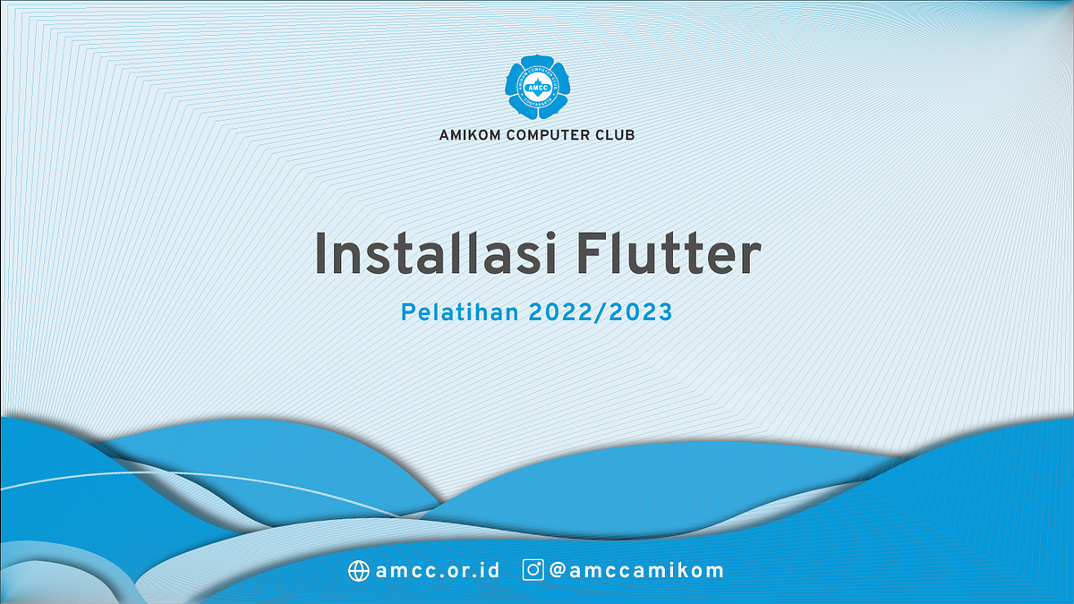 Installasi Flutter. Cara Instalasi Visual Studio Code : | by ...