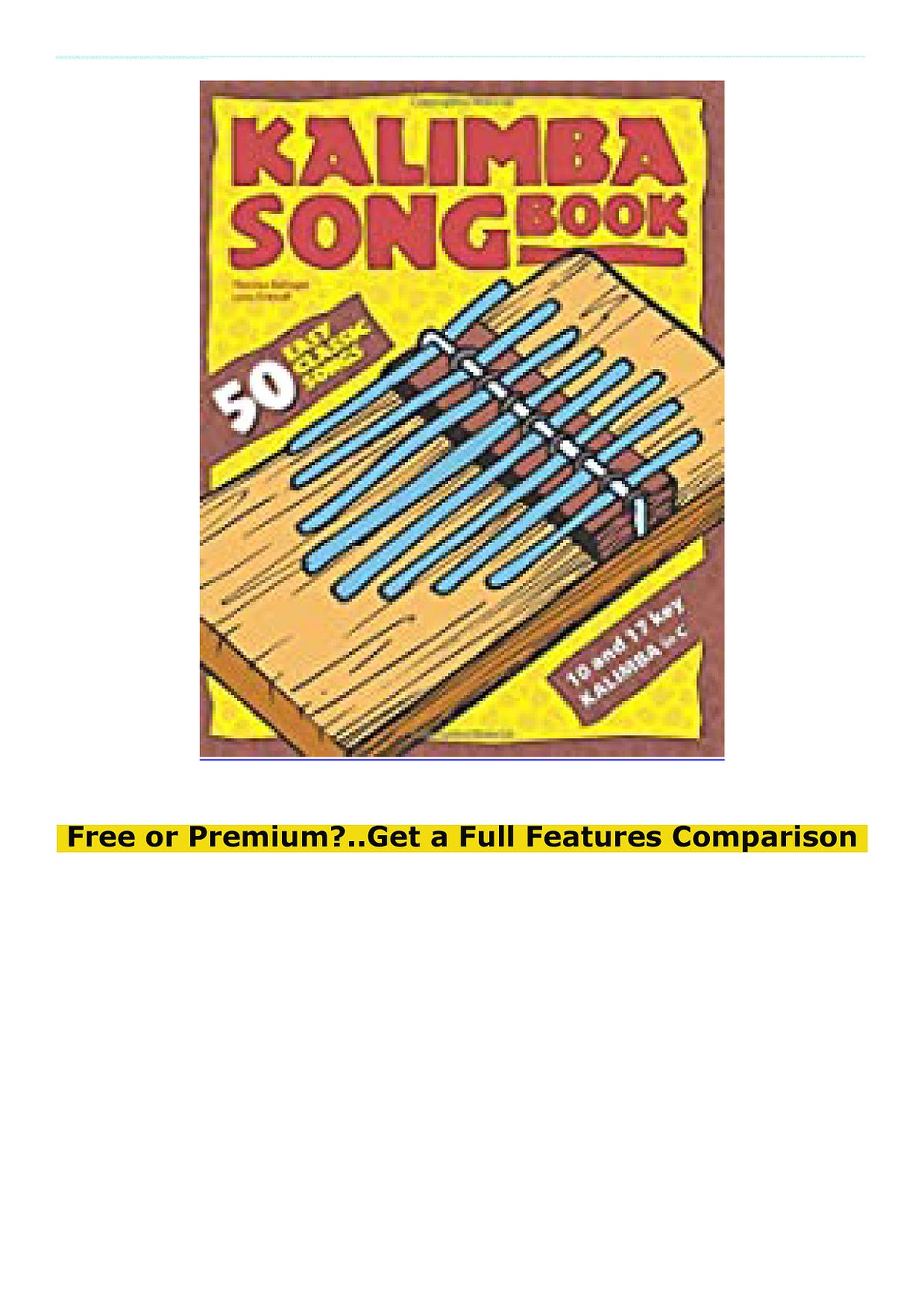 Access EPUB Kalimba Songbook: 50 Easy Classic Songs Full Pages | by Roy ...